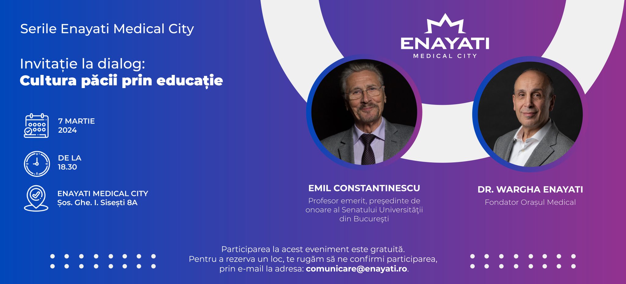 Serile Enayati Medical City ediția a VII-a cu domnul profesor emerit ...