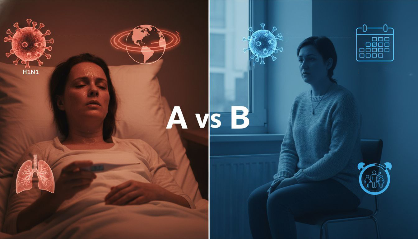 Gripa B vs gripa A: Diferențe, simptome și de ce contează» Enayati ...