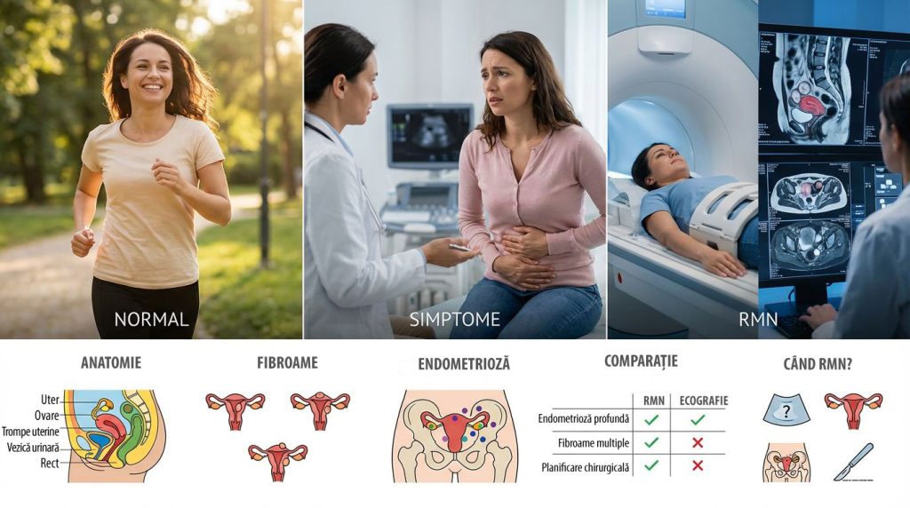 RMN pelvis: Investigația esențială pentru fibroame și endometrioză ...