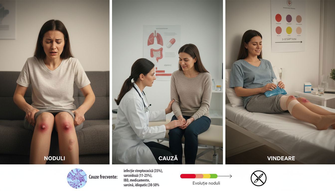 Eritem nodos: Nodulii dureroși roșii pe gambe» Enayati Medical City