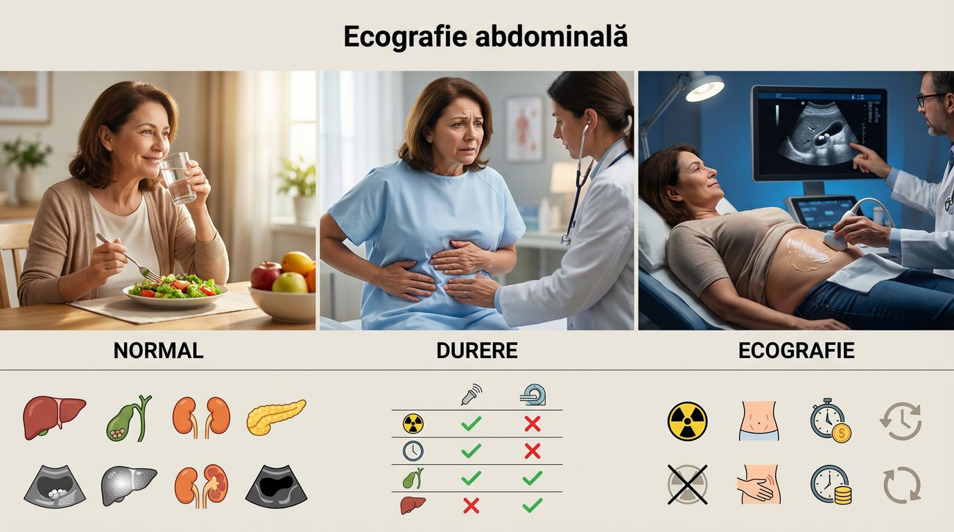 Dureri abdominale? Diagnosticul precis prin ecografie abdominal ...
