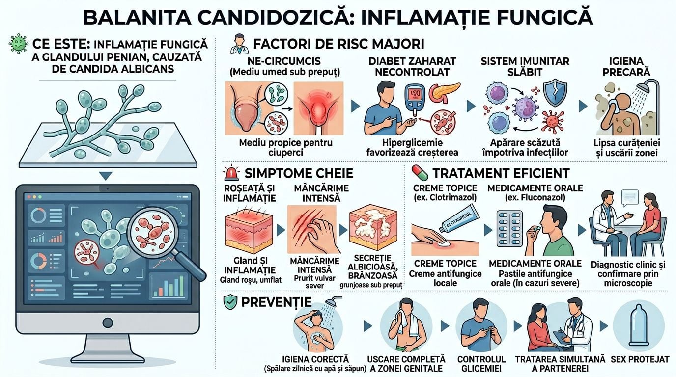 Balanita candidozică: Infecția fungică a glandului» Enayati Medical City