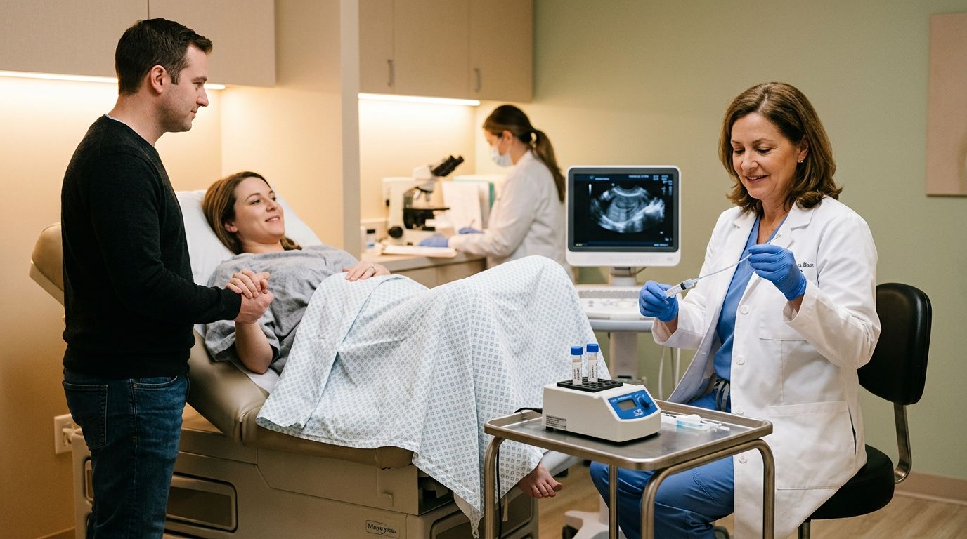 Inseminarea intrauterină (IUI) cu sperma partenerului» Enayati Medical City